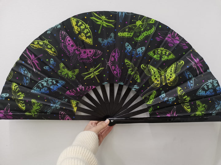 What's Clackin - bamboo folding hand fans for raves, events, parties ...